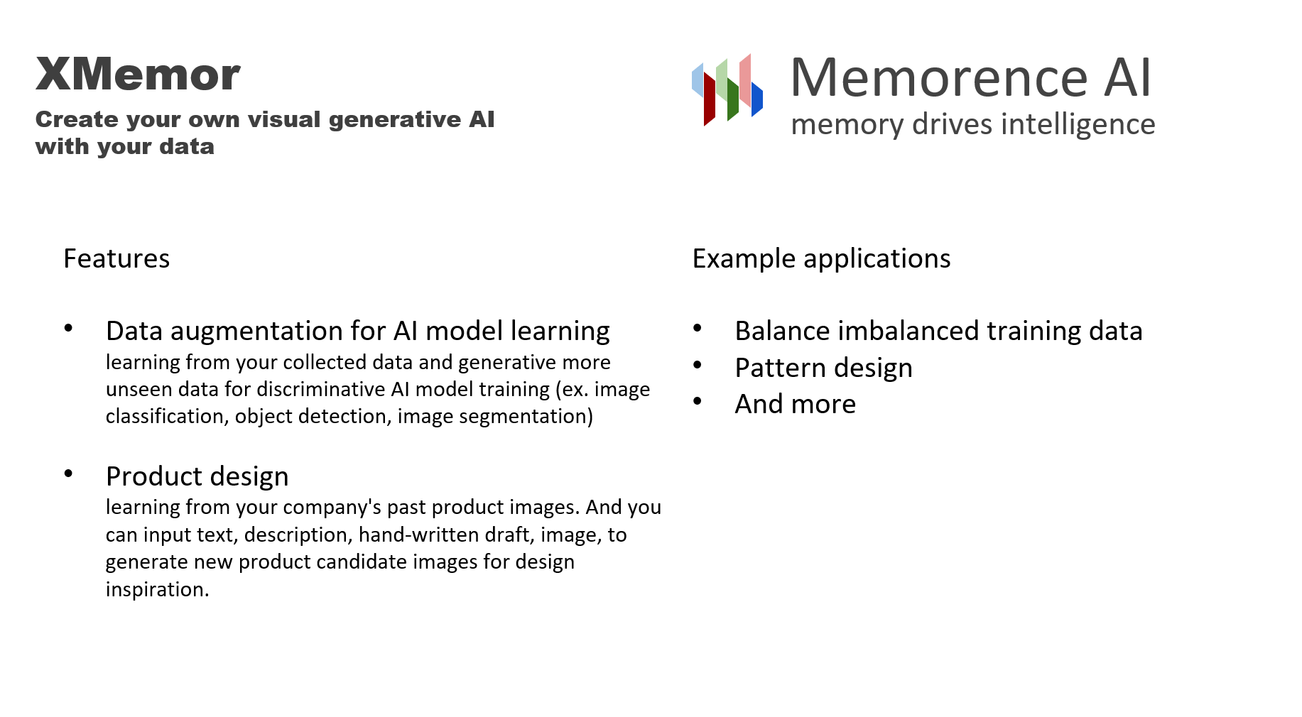 Memorence AI│InnoVEX online