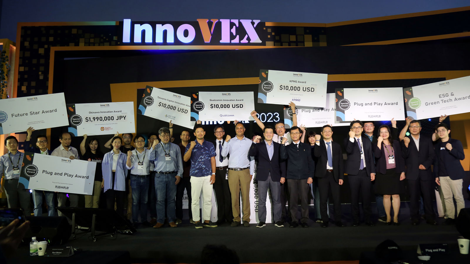 InnoVEX 2023吸引近2.4萬名參觀者 新創競賽12個獎項得主同步公布 加拿大新創Blumind同獲InnoVEX Pitch競賽首獎與ST Award特別獎